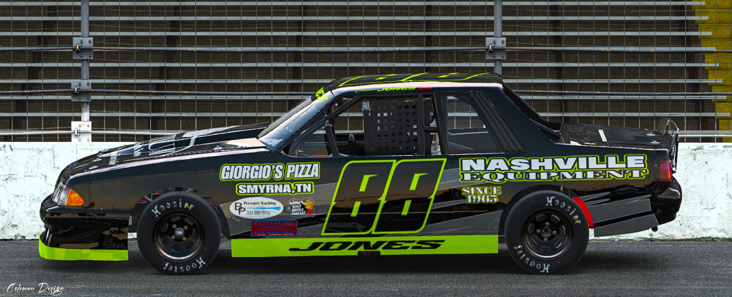 Connor Jones Mustang by Justin Coleman - Trading Paints