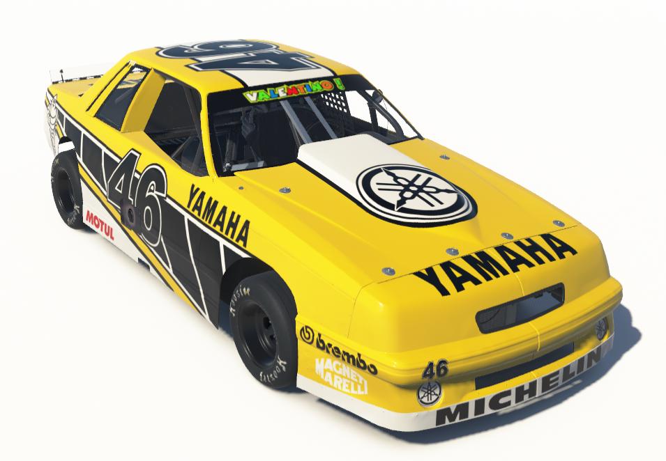 MiniStock Rossi Yamaha by Ian R. - Trading Paints