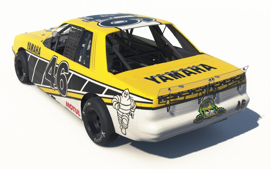 MiniStock Rossi Yamaha by Ian R. - Trading Paints