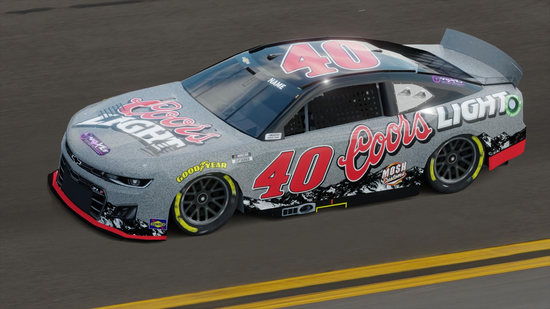 Coors Light Sterling Marlin Throwback by Mike Wiehl - Trading Paints