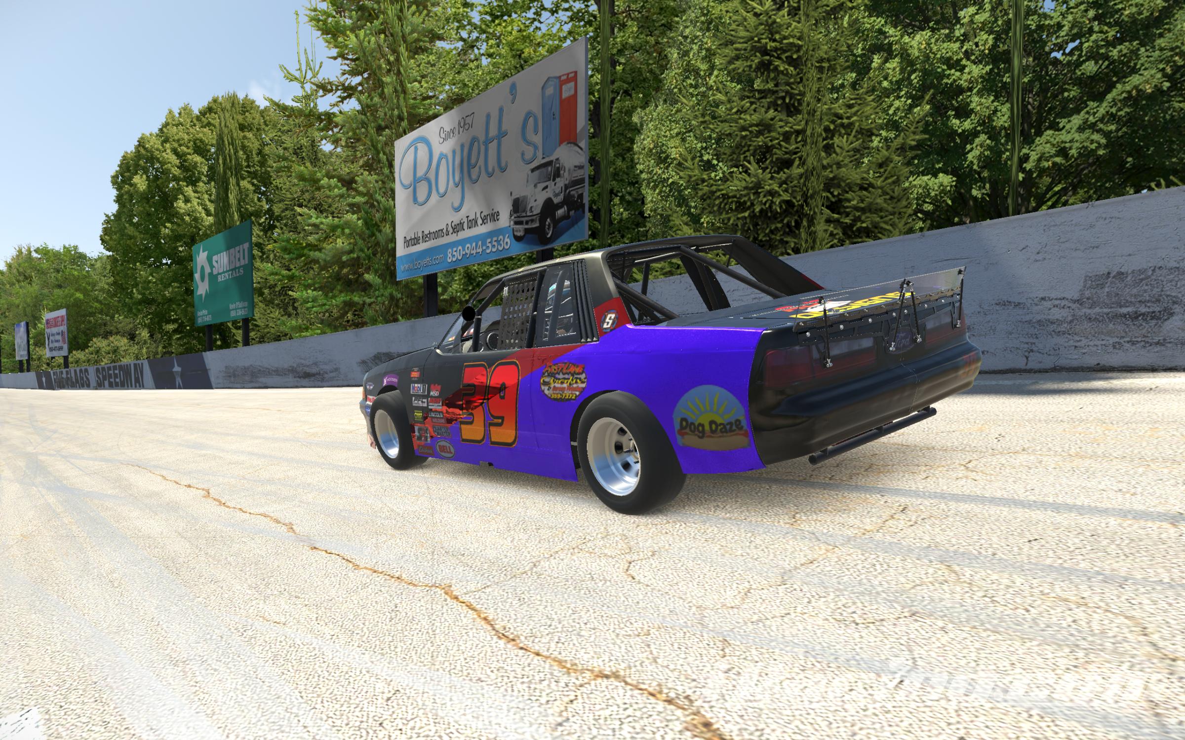 Kenny Thompson Mini Stock by Aaron Thompson6 - Trading Paints