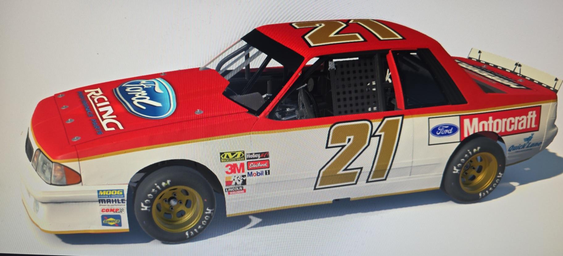 Motorcraft Mustang NO Number by Allen Marshall - Trading Paints