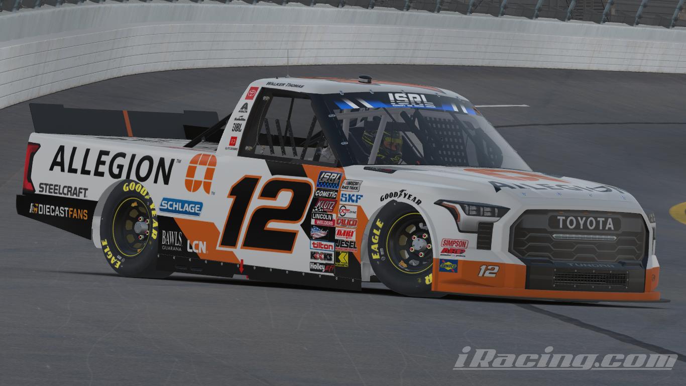 Walker Thomas - 2024 Allegion Elite by Jared W. - Trading Paints