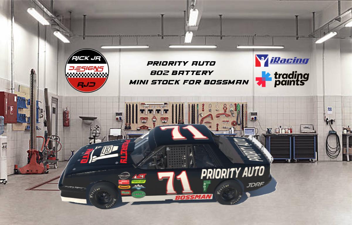 Priority Auto Mini Stock by Rick Hammond Jr - Trading Paints