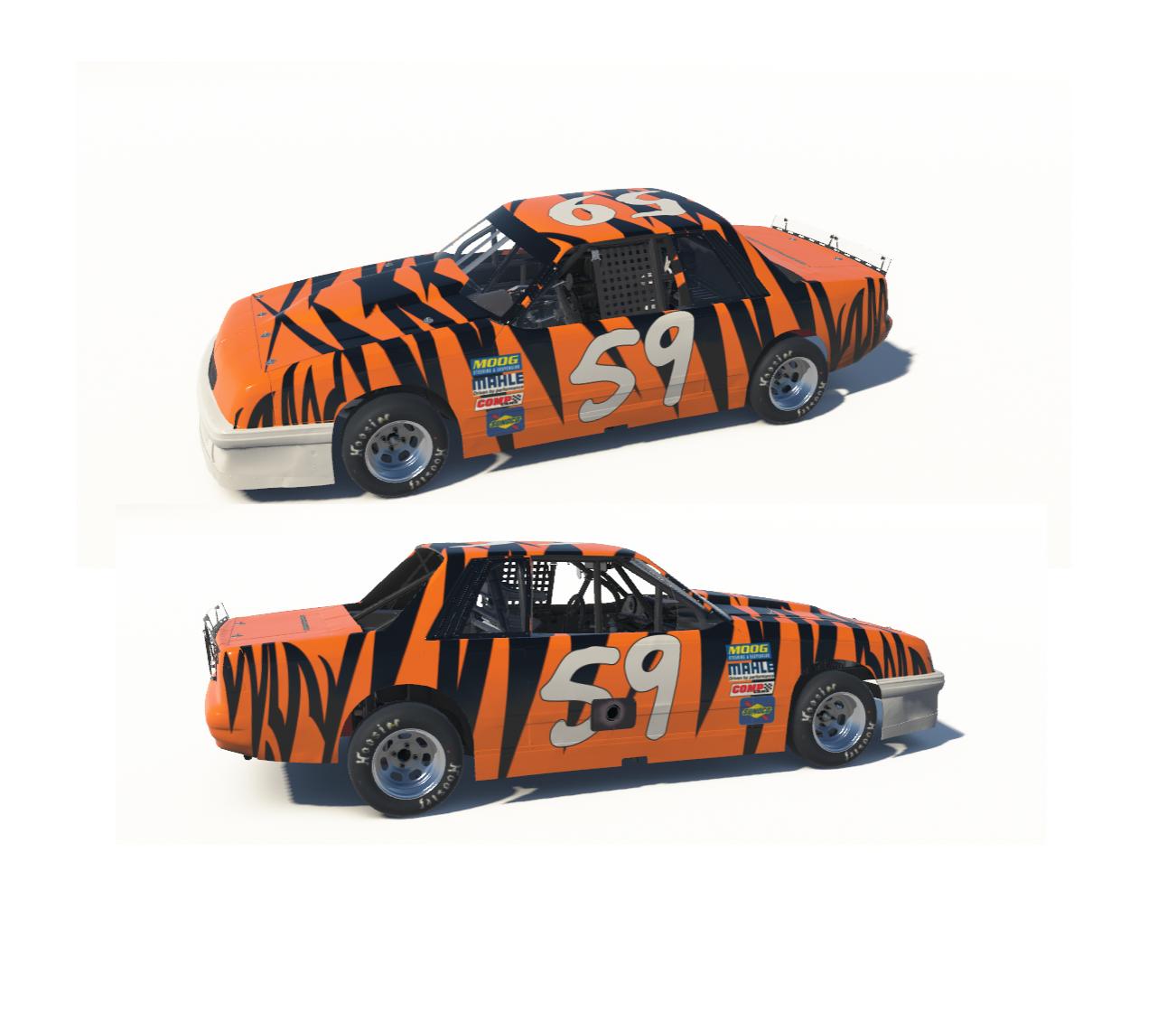 Irwindale Memories - The Tiger Car by Leila Wilson - Trading Paints
