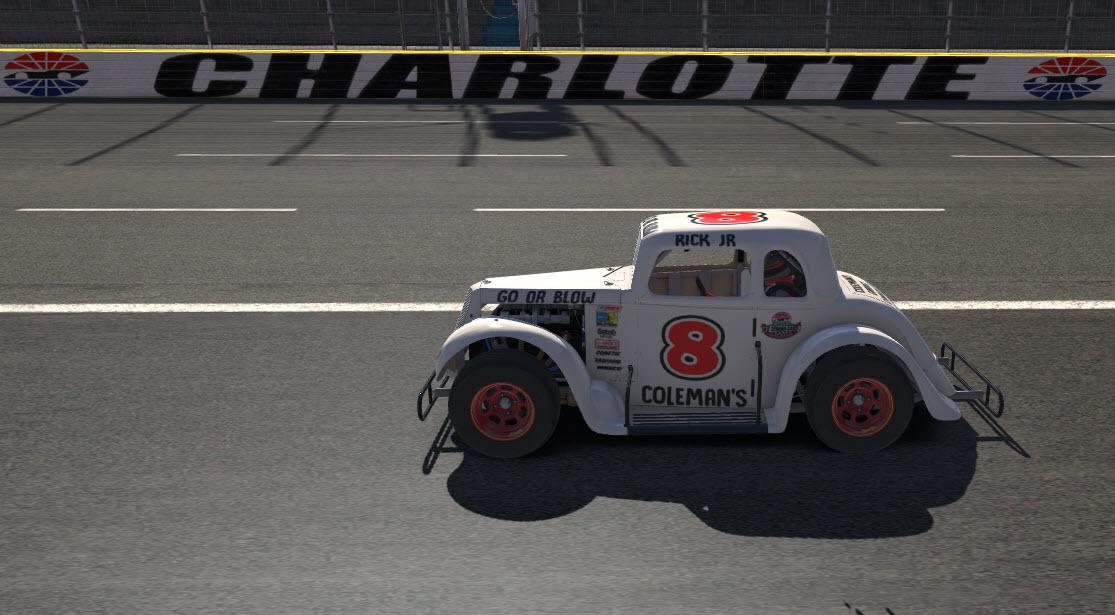 Ralph Earnhardt Go or Blow Legends Car by Rick Hammond Jr - Trading Paints