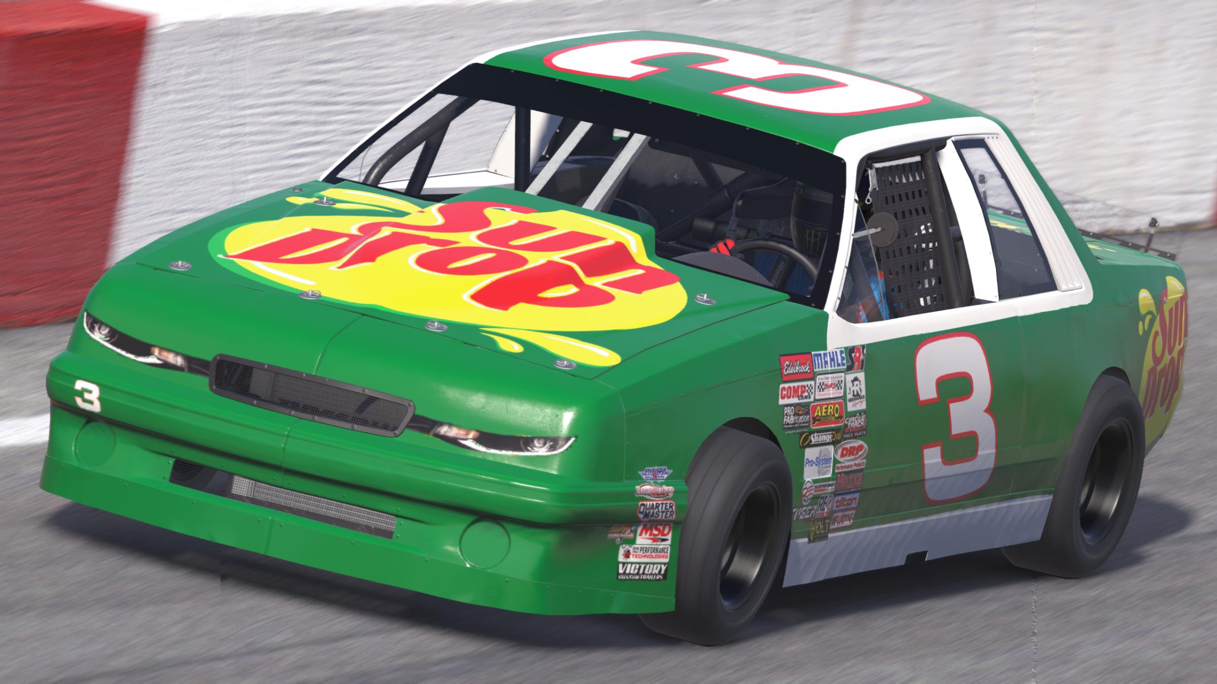 Dale Earnhardt Jr Sun Drop by Mick J. - Trading Paints
