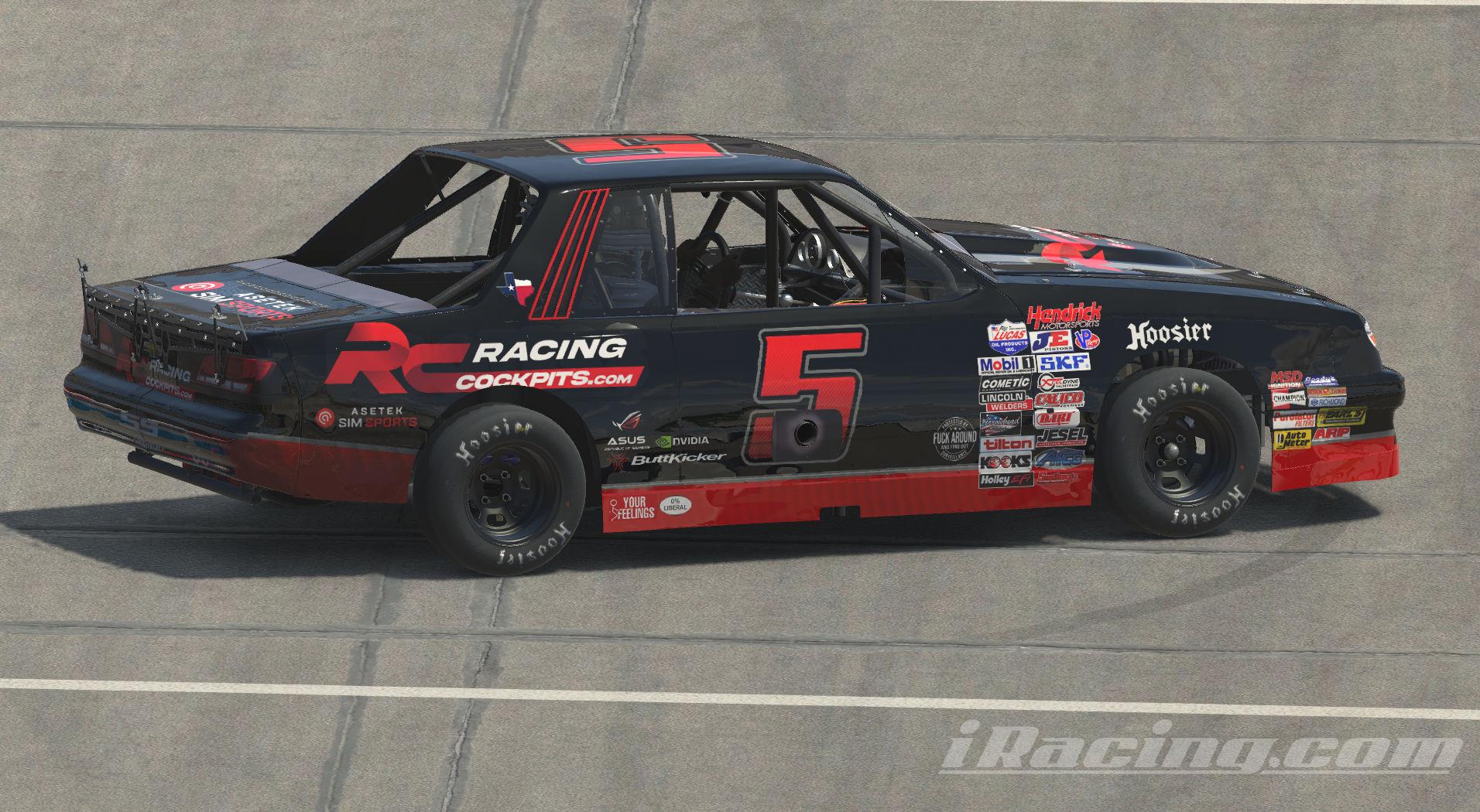 #5 RACING COCKPITS Mini Stock by Scott Van Ness - Trading Paints