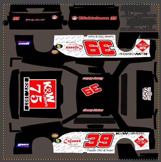 Jimmy Absher KnW Mini Stock by Brant Mickel - Trading Paints