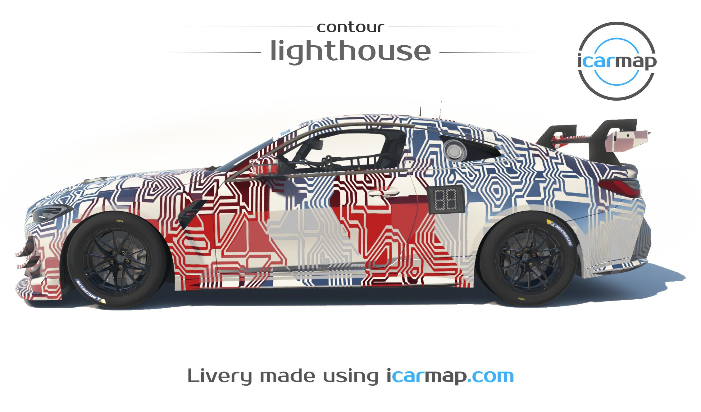 Contour - Lighthouse (BMW M4 G82 GT4) by Will M. - Trading Paints