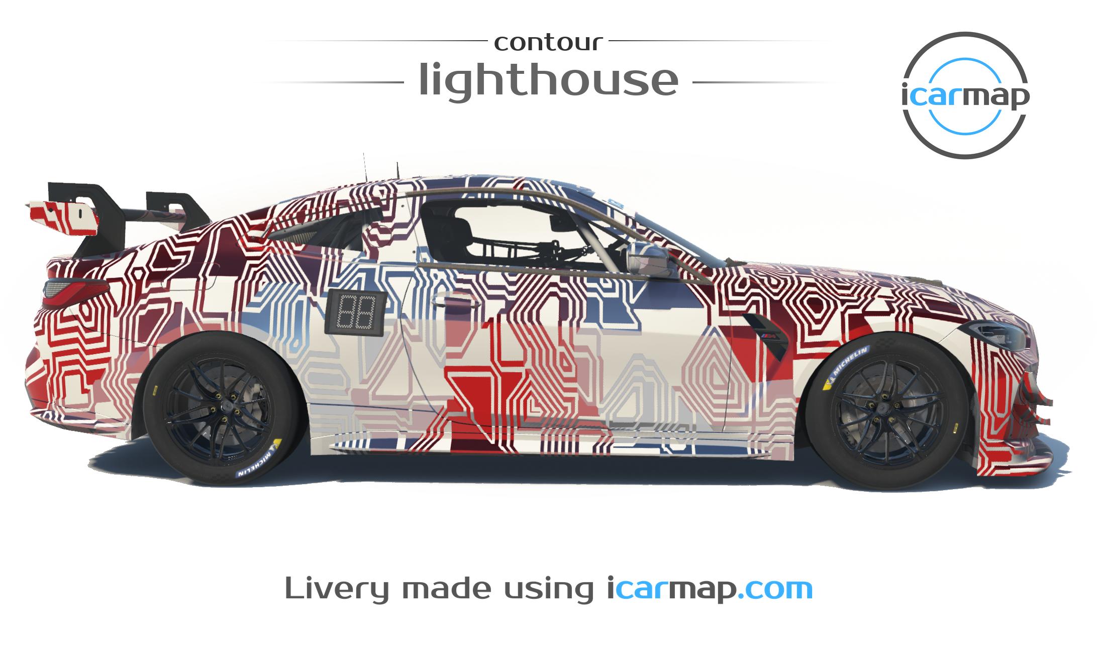 Contour - Lighthouse (BMW M4 G82 GT4) by Will M. - Trading Paints