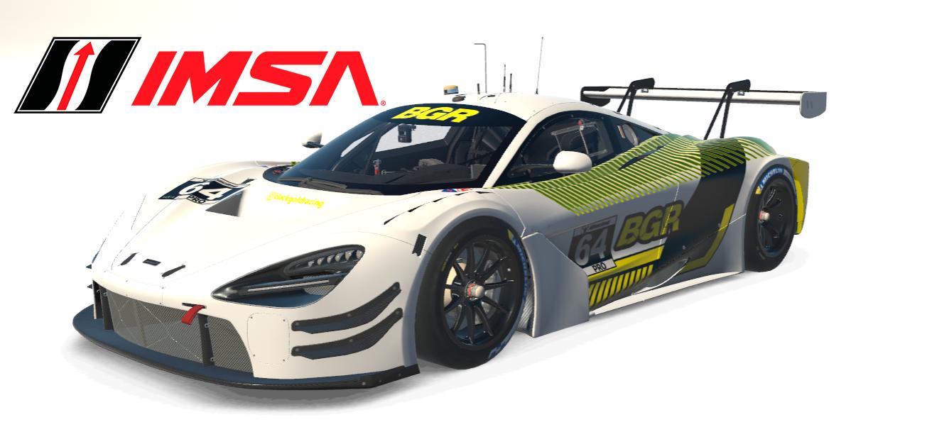 IMSA WHITE McLaren 720s EVO GT3 by Jair Roberto - Trading Paints