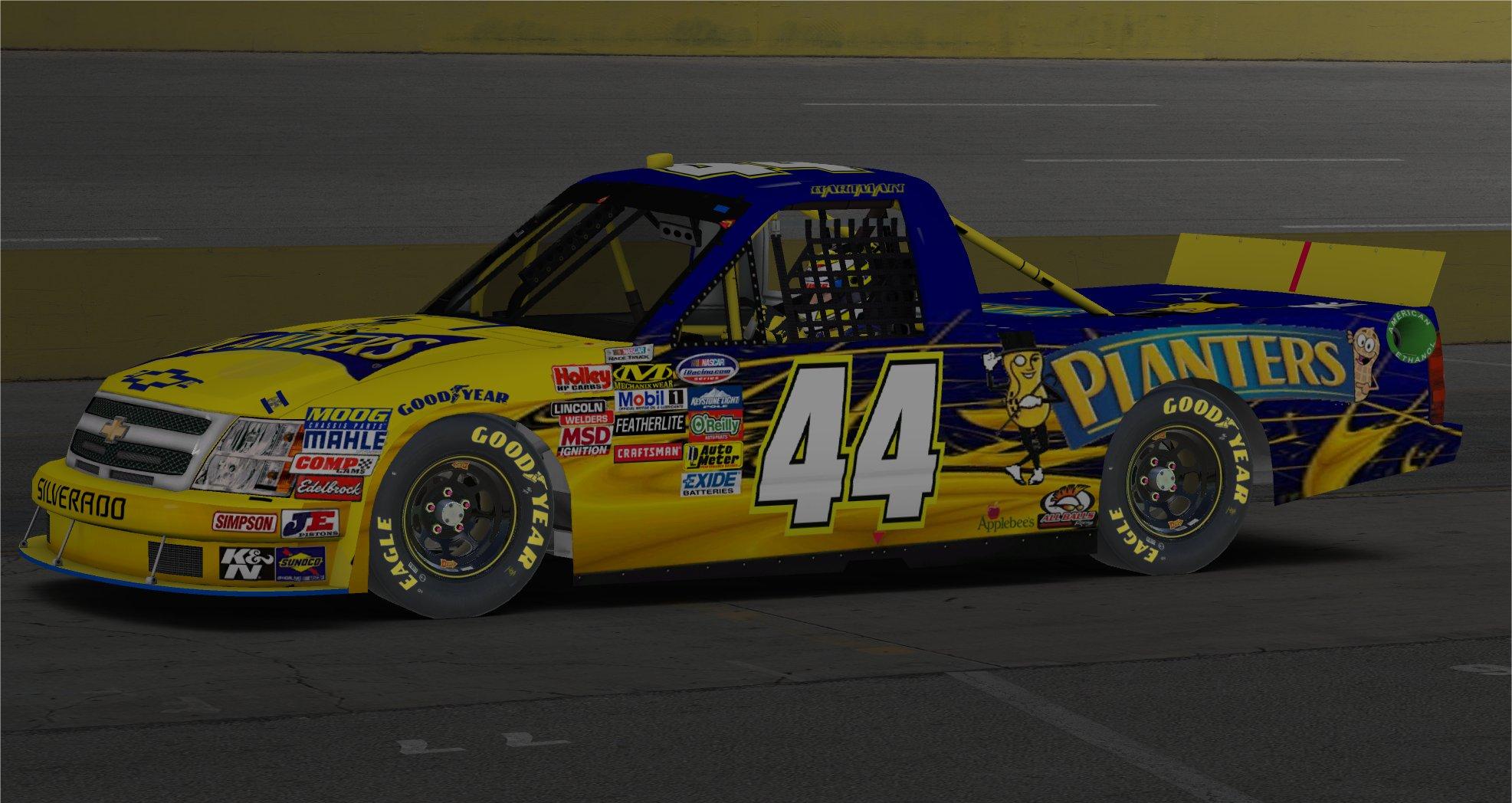 Planters peanuts old truck by Ritch Blake - Trading Paints