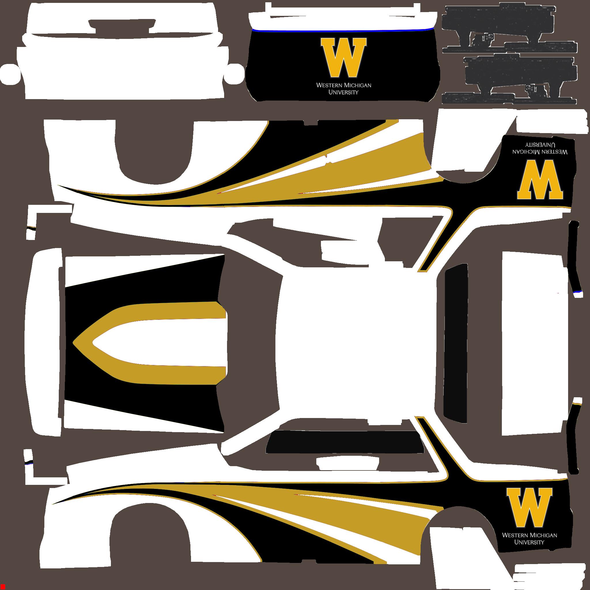 WMU mini 01 copy by Charlie Chapman - Trading Paints