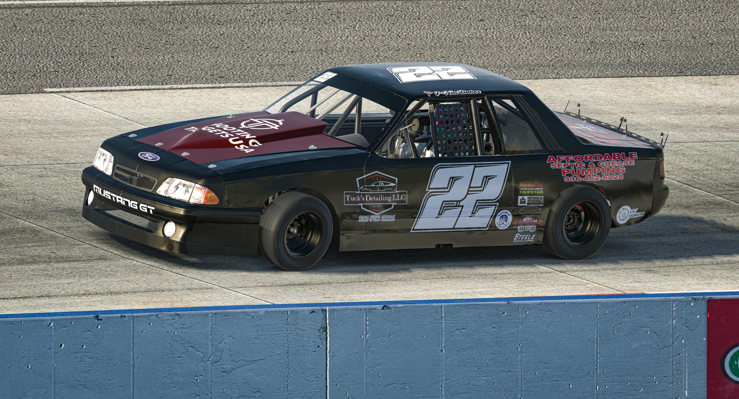 Adam Baker-#22 by Michael J. Steele - Trading Paints