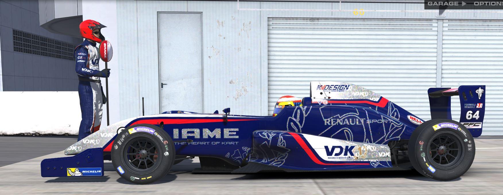 Formula Renault 2.0 VDK RACING by Alain Verdaasdonk - Trading Paints