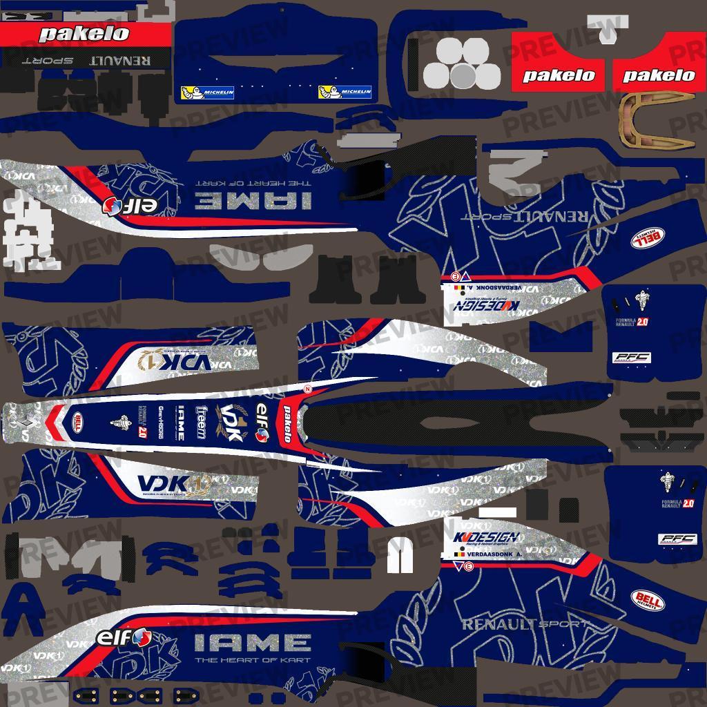 Formula Renault 2.0 VDK RACING by Alain Verdaasdonk - Trading Paints