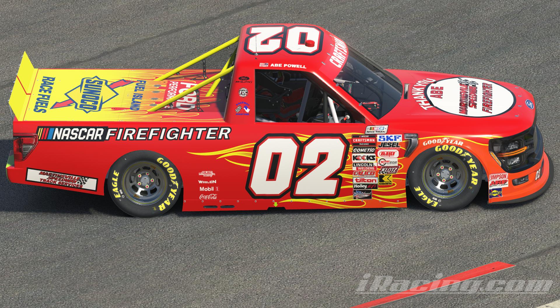 Honoring Martinsville Speedway ABE POWELL truck 2 by Rick S. - Trading ...