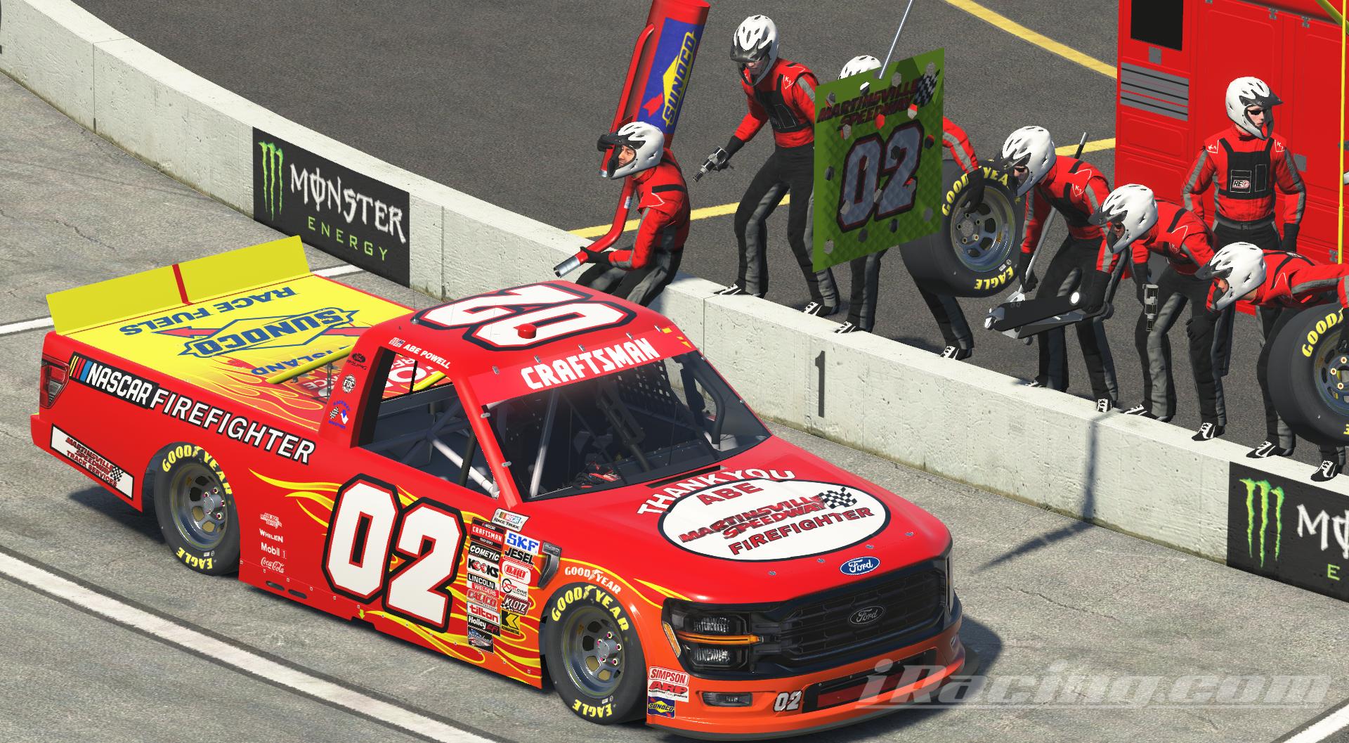 Honoring Martinsville Speedway ABE POWELL truck 2 by Rick S. - Trading ...