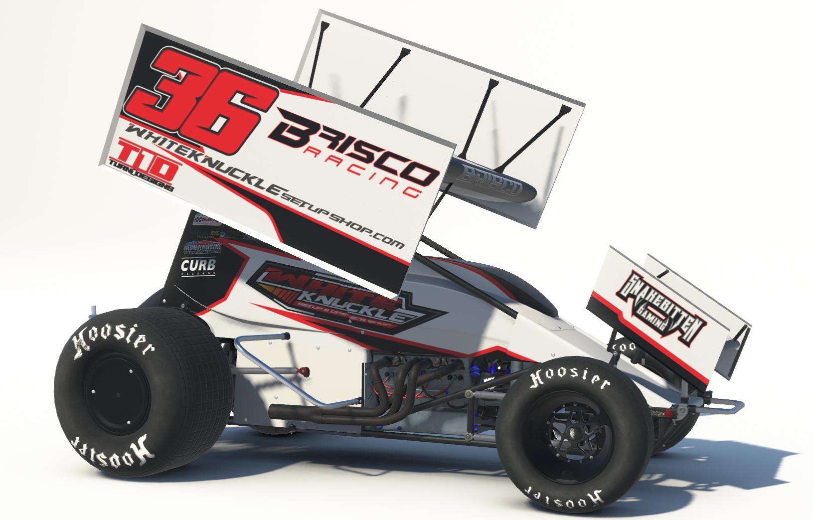 Shawn Brisco #36 Brisco Racing WKSS Winged Sprint by Jon Gutekunst ...