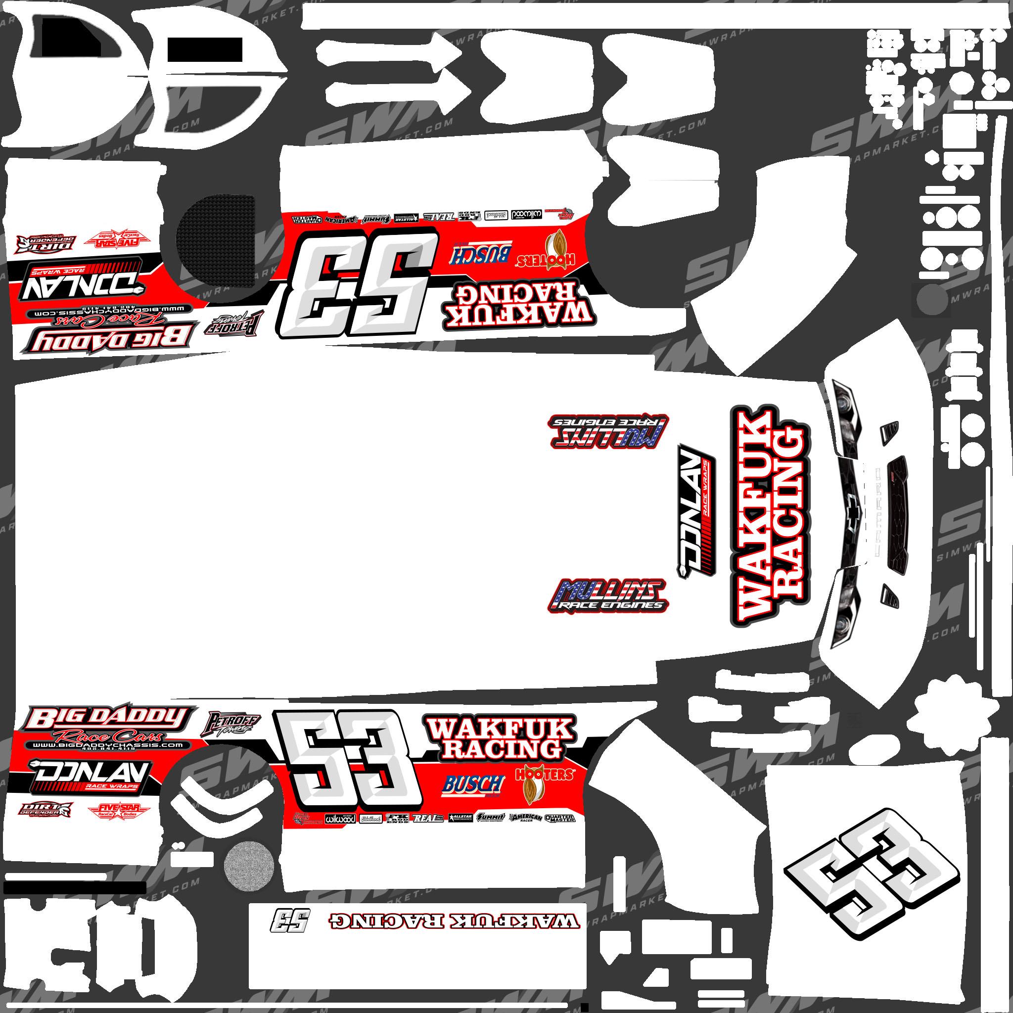 Dirt Late Model by Taylor Donlan - Trading Paints