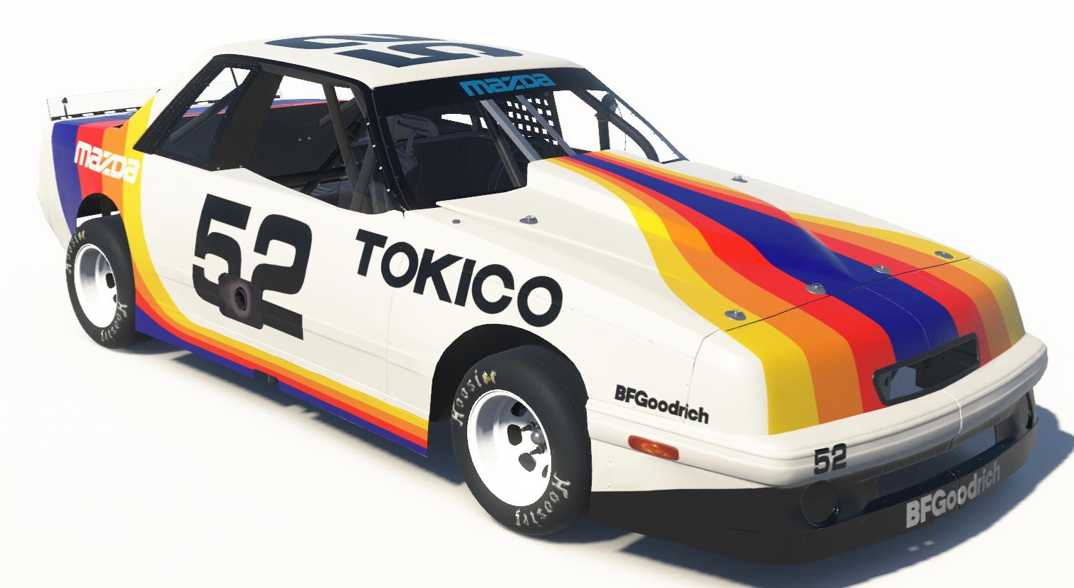 Mazda FB RX-7 Rally Inspired Livery by Hailey Gray - Trading Paints