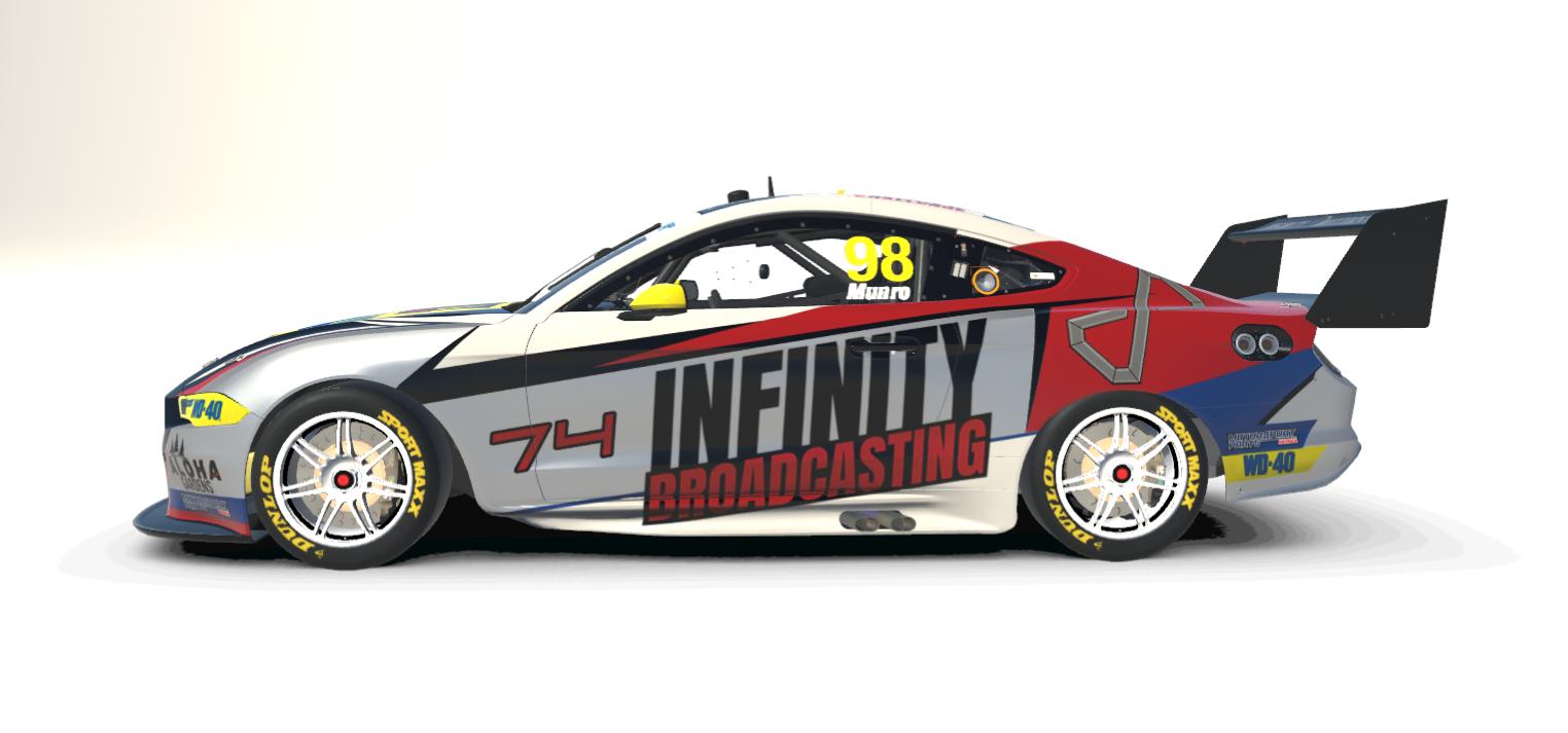 #74 S4 Infinity Motorsport Mustang by Hamish Munro - Trading Paints