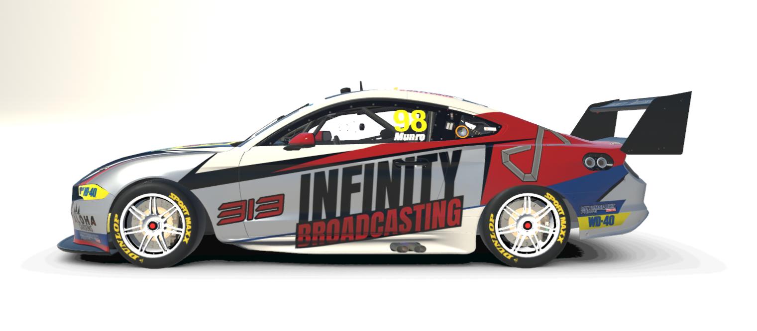 #313 S4 Infinity Motorsport Mustang by Hamish Munro - Trading Paints