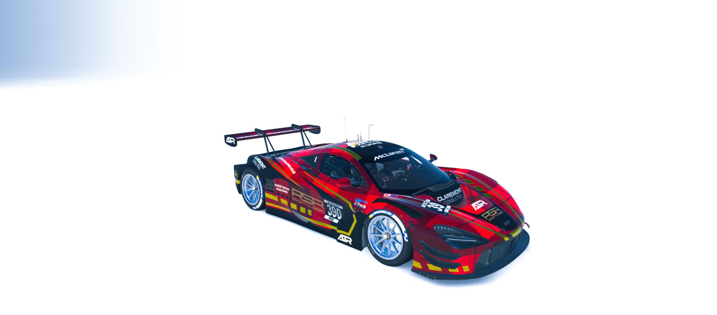 Azz Tech Racing Mclaren 720S GT3 by Matthew Cheverton - Trading Paints