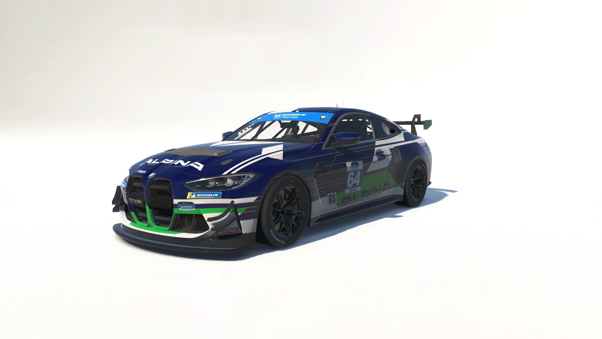 Alpina M4 GT4 Concept by Carlos Plaza M. - Trading Paints