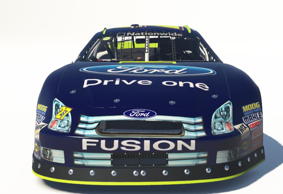 #27 Ford Drive One Fusion by Keith Batson - Trading Paints