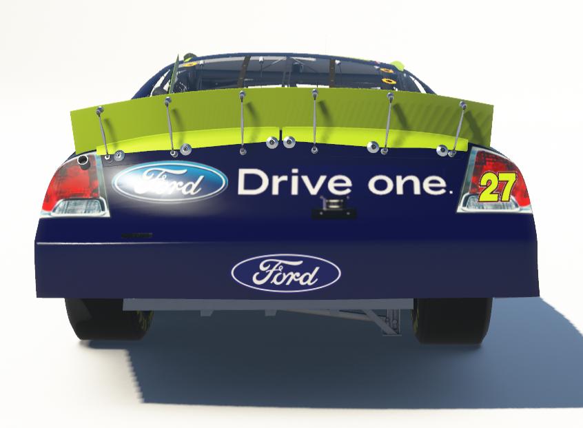 #27 Ford Drive One Fusion by Keith Batson - Trading Paints