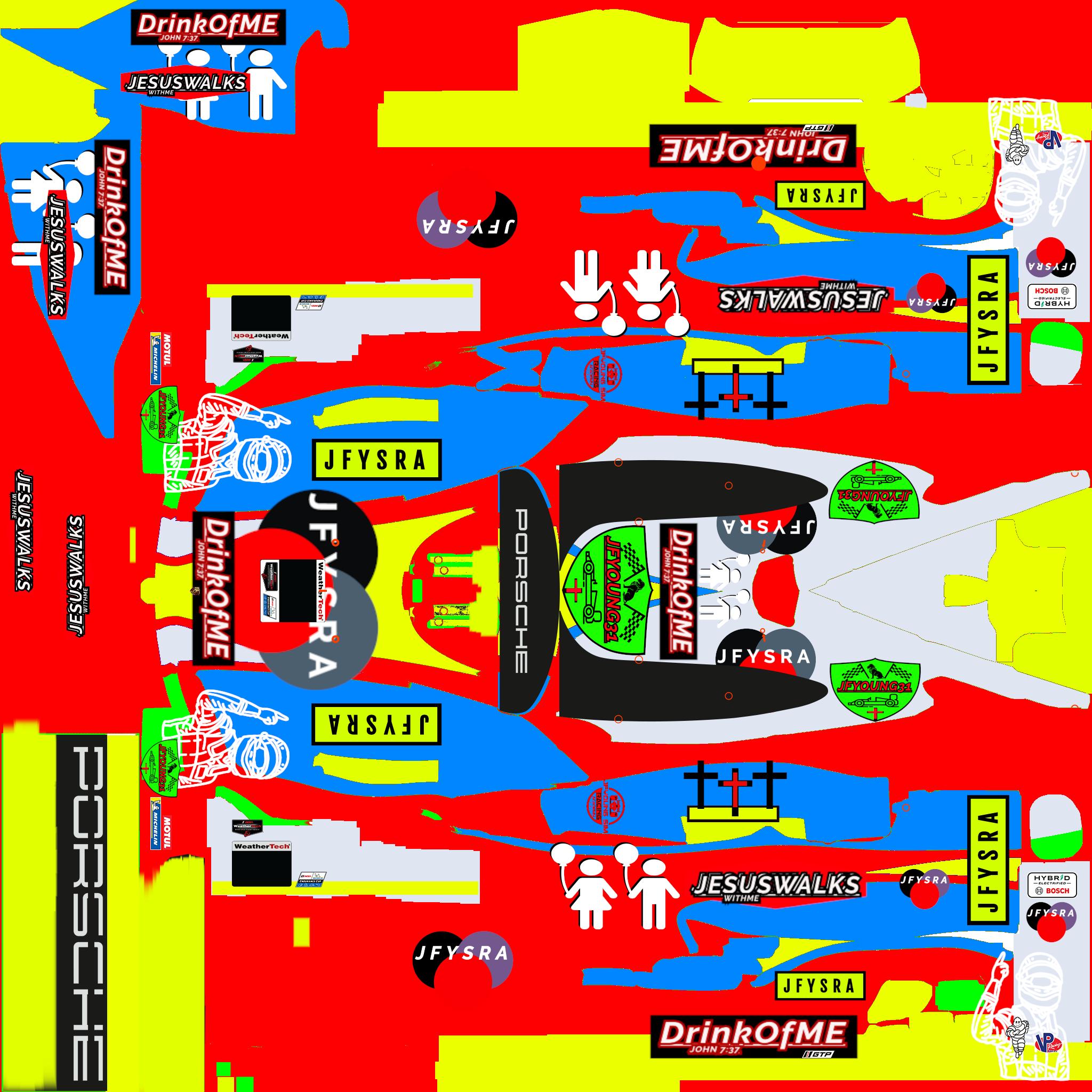 Porsche 963 GTP202411 by Joshua Young3 - Trading Paints