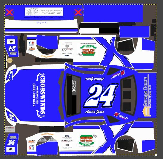 Austin Jones SRX by Brant Mickel - Trading Paints
