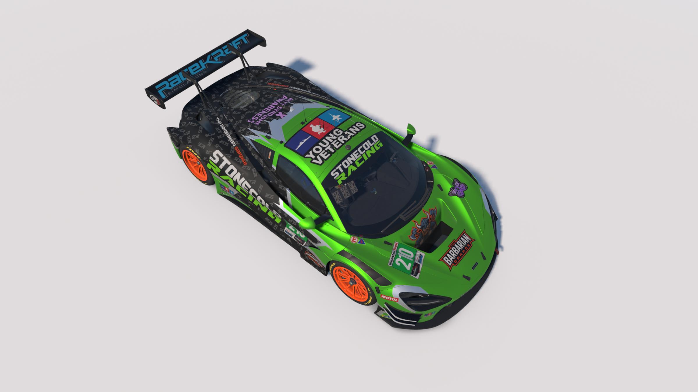 McLaren 720s EVO GT3 - Stonecold Livery by Conan L. - Trading Paints