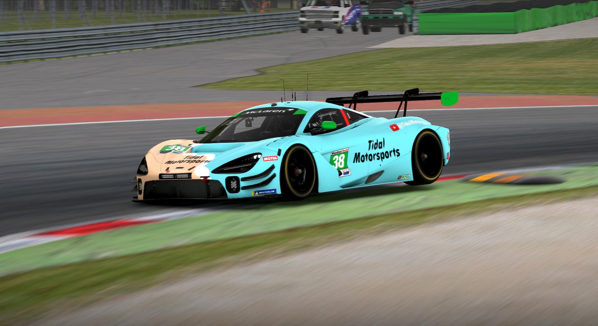 Mclaren 720s GT3 EVO Tidal Motorsports Red GTD by Tayne Hodesson ...