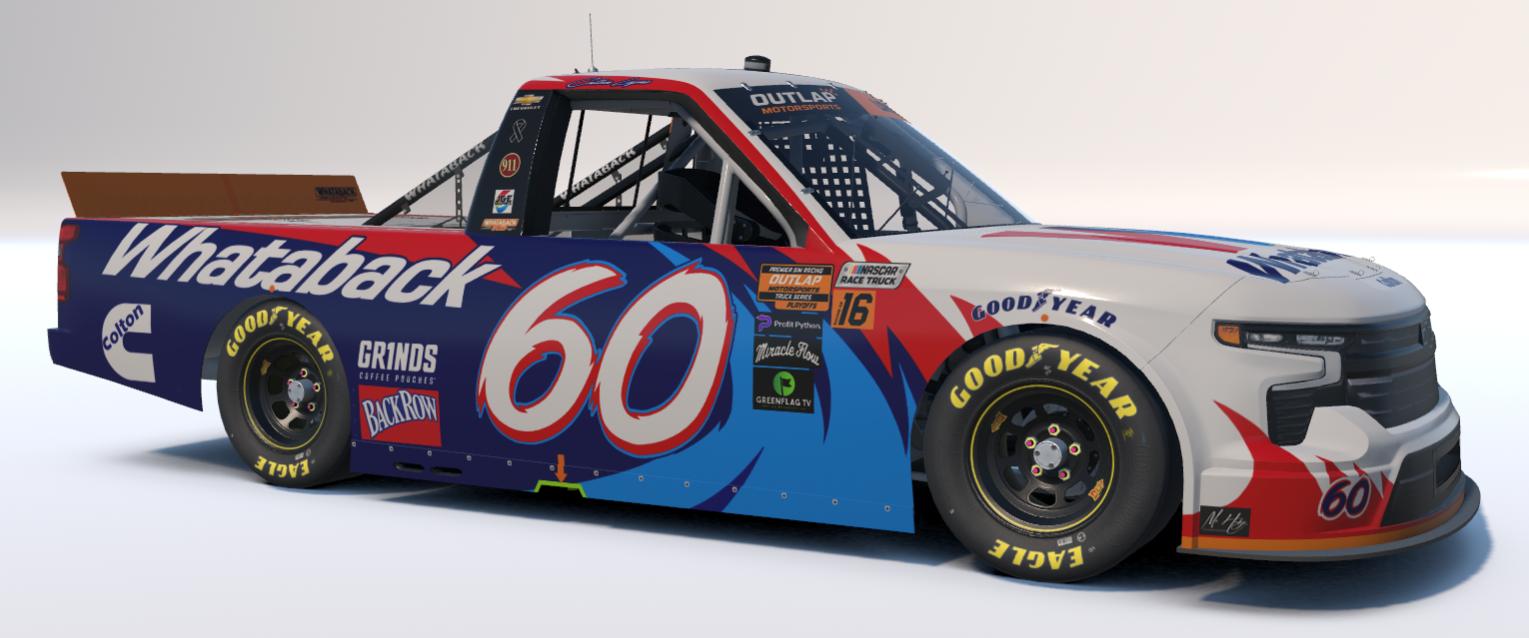 Whataback Racing Valvoline Throwback Chevrolet Silverado - Layne by ...