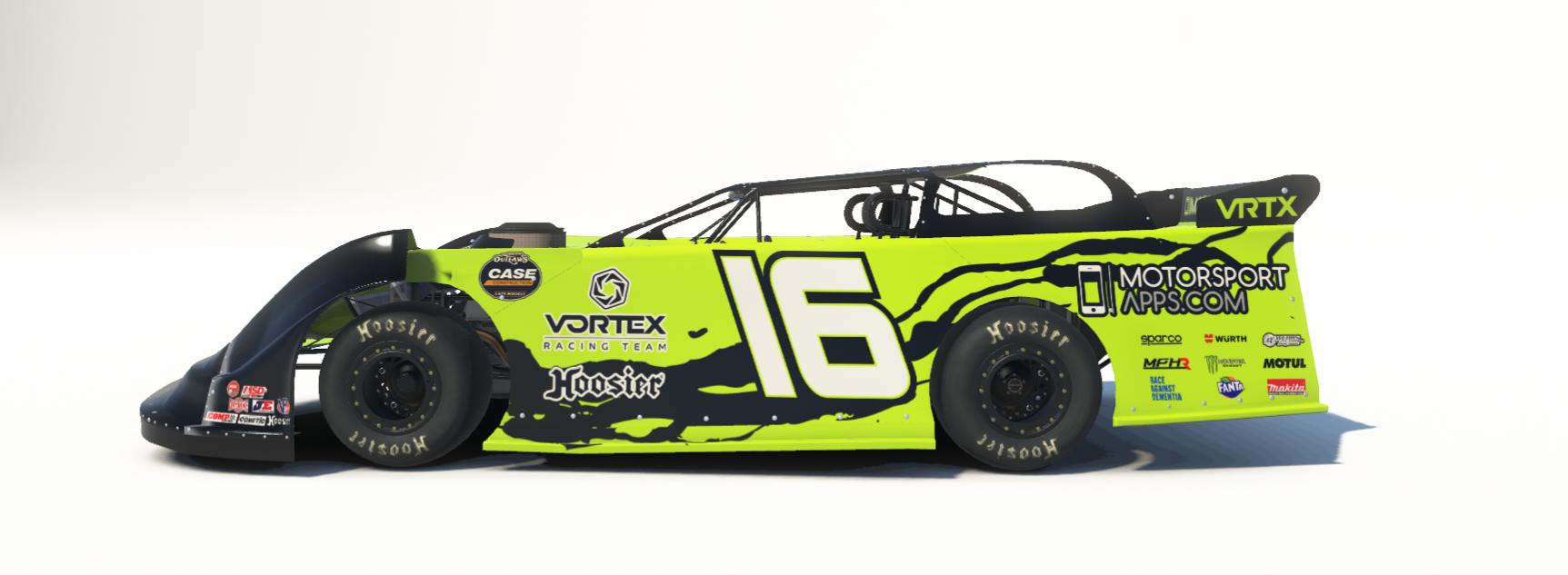 Vortex Racing Dirt Late Model by Bas Schilstra - Trading Paints