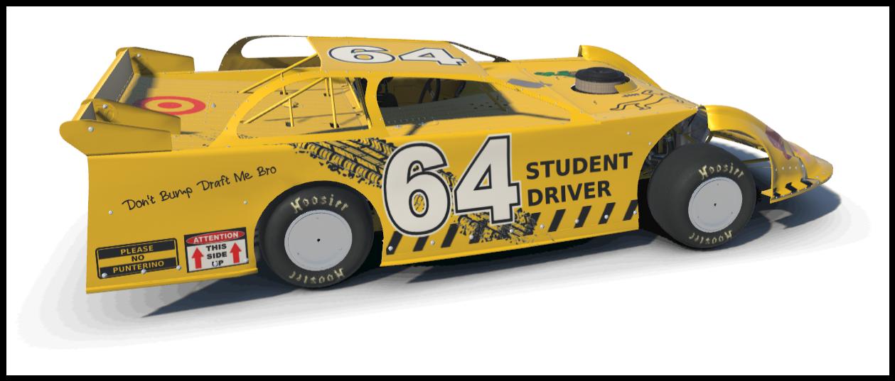 Student Driver - Dirt Late Models by Jeremy Kerr - Trading Paints