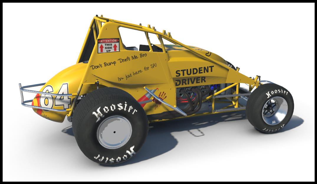Student Driver - Dirt Sprint Non-Winged by Jeremy Kerr - Trading Paints
