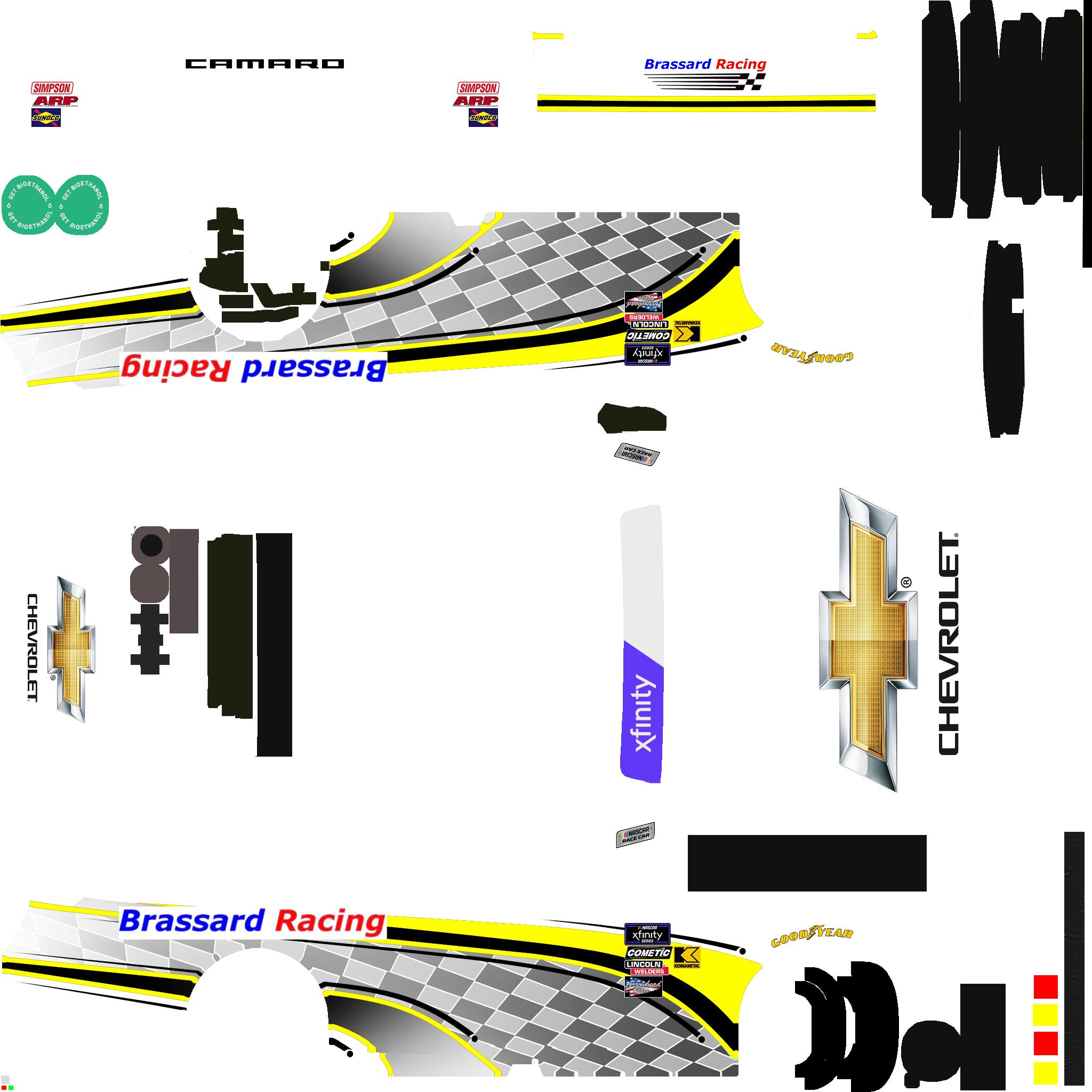 brassard racing nxs chevrolet by John Brassard - Trading Paints