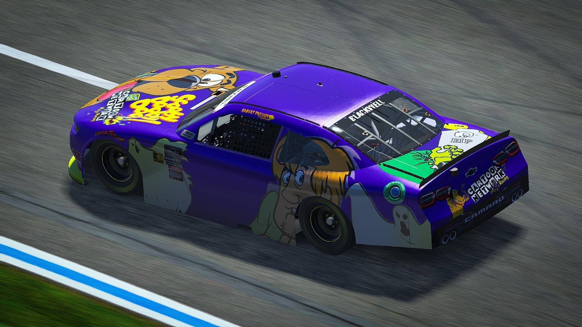 1997 #29 Robert Pressley Cartoon Network Scooby Doo Camaro Sim Stamp by ...