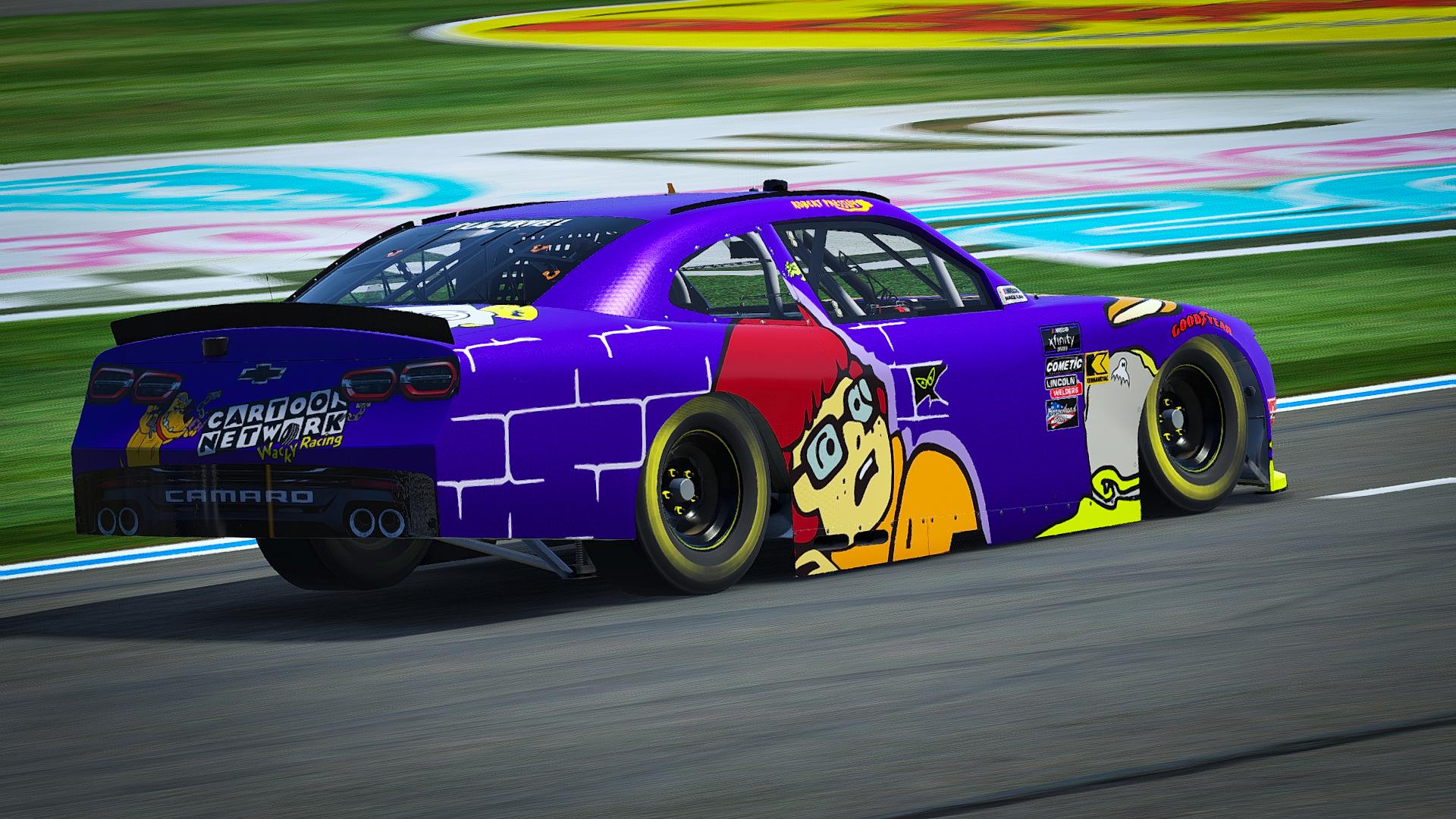 1997 #29 Robert Pressley Cartoon Network Scooby Doo Camaro Sim Stamp by ...