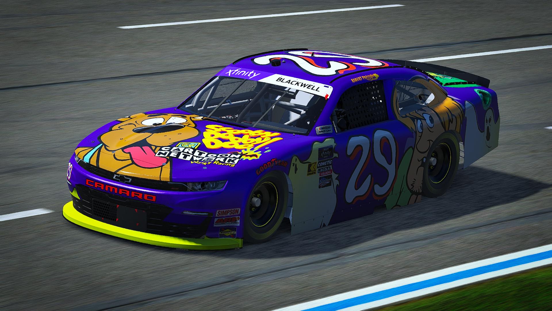 1997 #29 Robert Pressley Cartoon Network Scooby Doo Camaro Cust Num by ...