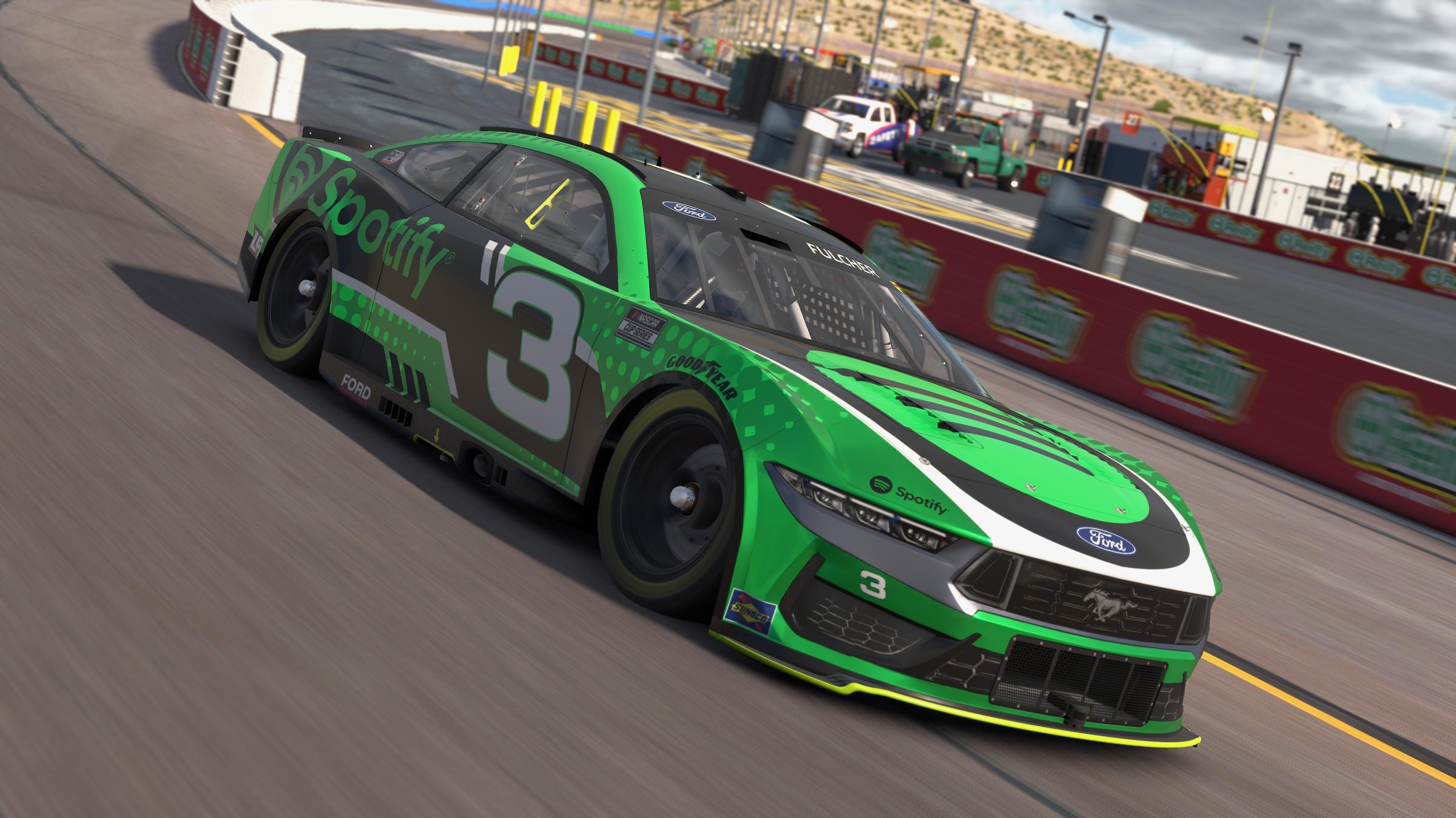 Spotify Mustang by Larry Riordan-Fulcher - Trading Paints