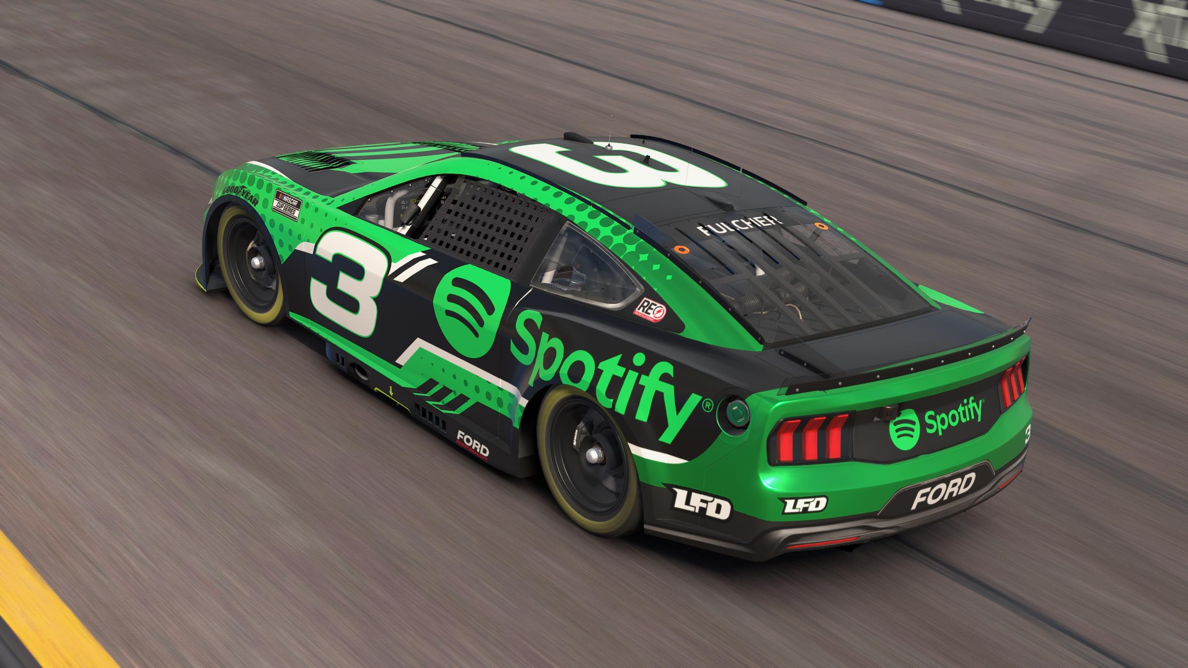 Spotify Mustang by Larry Riordan-Fulcher - Trading Paints