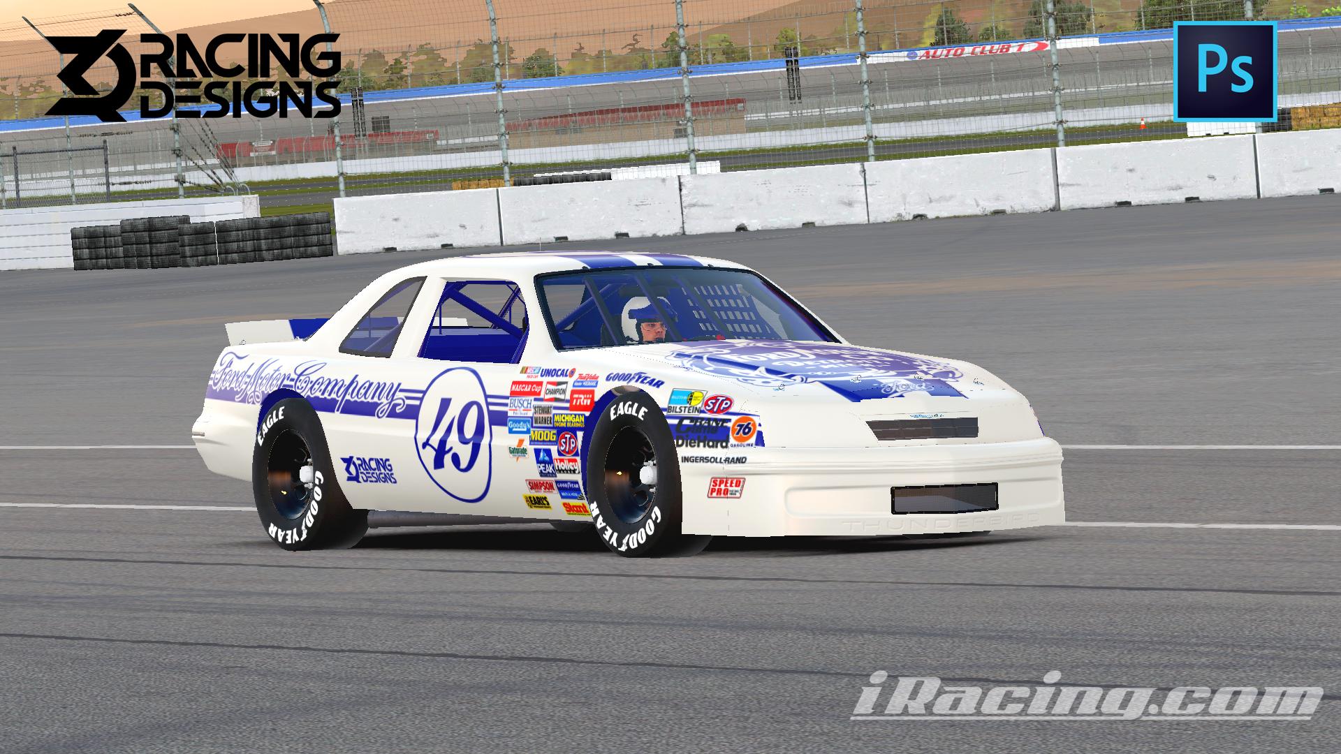 #49 Ford Thunderbird by Johnathan Smith3 - Trading Paints