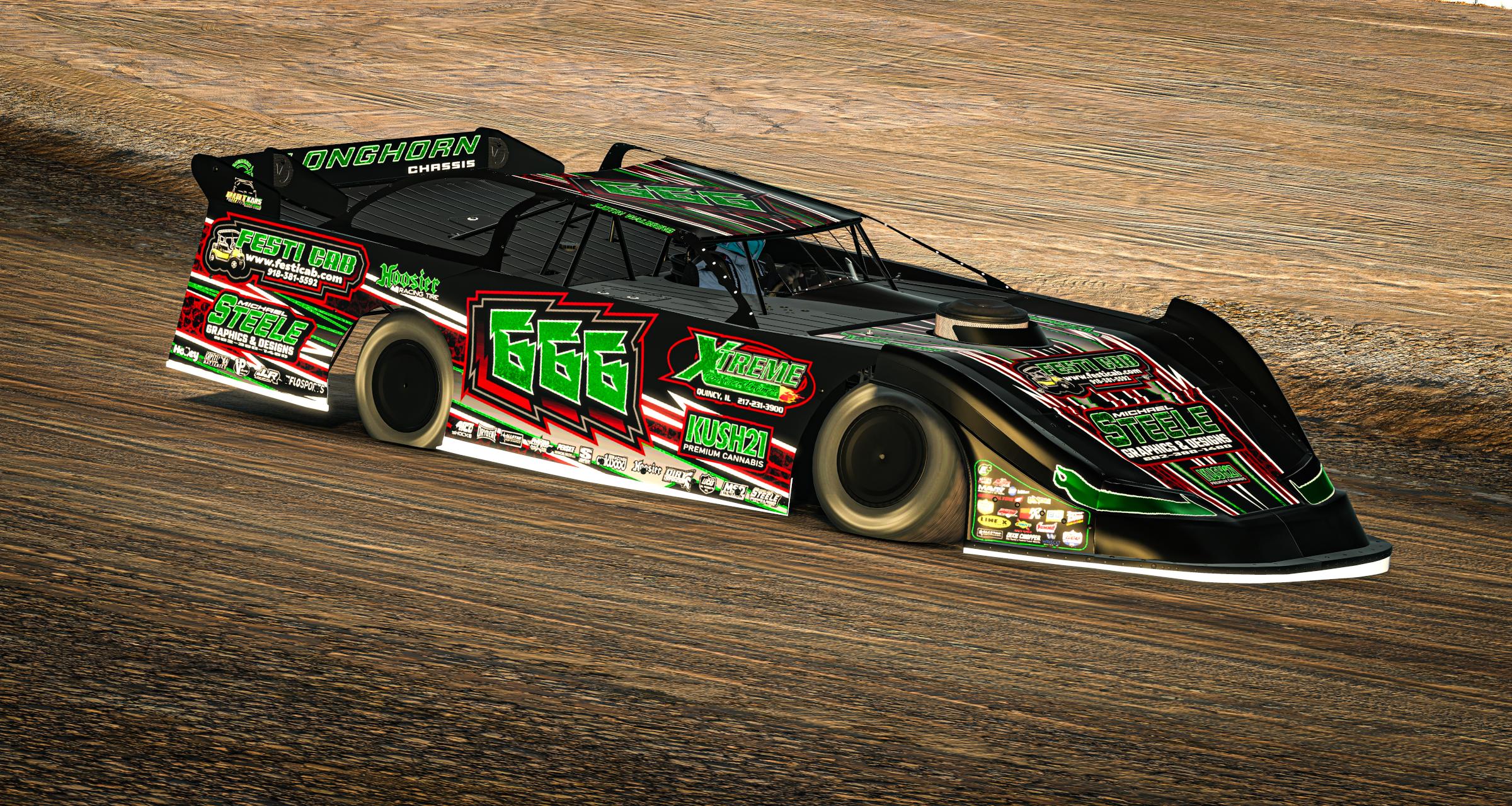 Justin Walbring-#666 by Michael J. Steele - Trading Paints