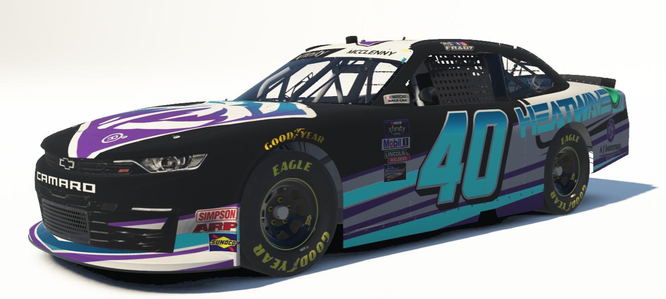 Matt Frady Heatwave car by Kale McClenny - Trading Paints