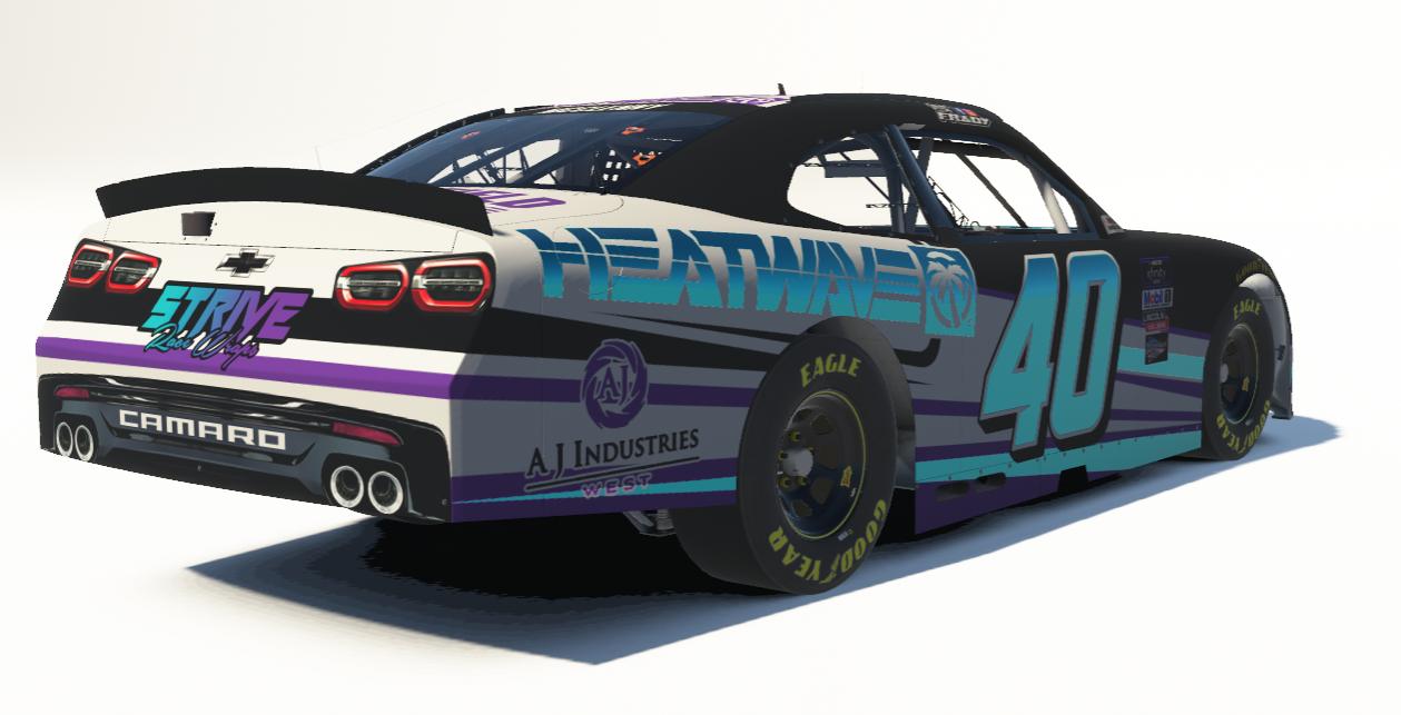 Matt Frady Heatwave car by Kale McClenny - Trading Paints